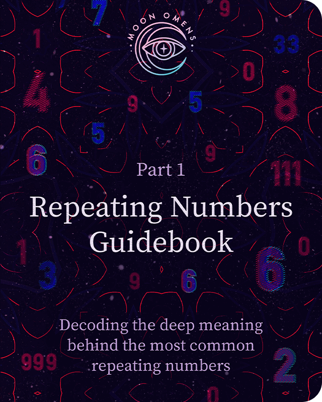 Repeating Numbers Guide Book - Moon Omens